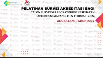 Pelatihan Survei Akreditasi bagi Calon Surveior Akreditasi Laboratorium ...