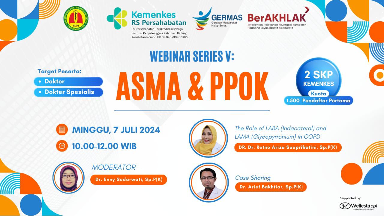 WEBINAR SERIES PENATALAKSANAAN ASMA PPOK SERI - 5 - LMS Kemkes