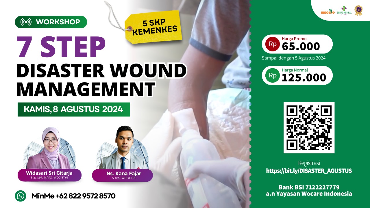 WORKSHOP DISASTER WOUND MANAGEMENT (7 STEP) - LMS Kemkes