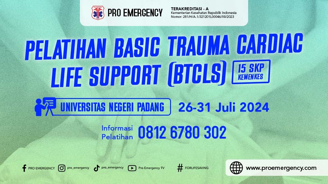 Pelatihan Basic Trauma Cardiac Life Support (BTCLS) - LMS Kemkes