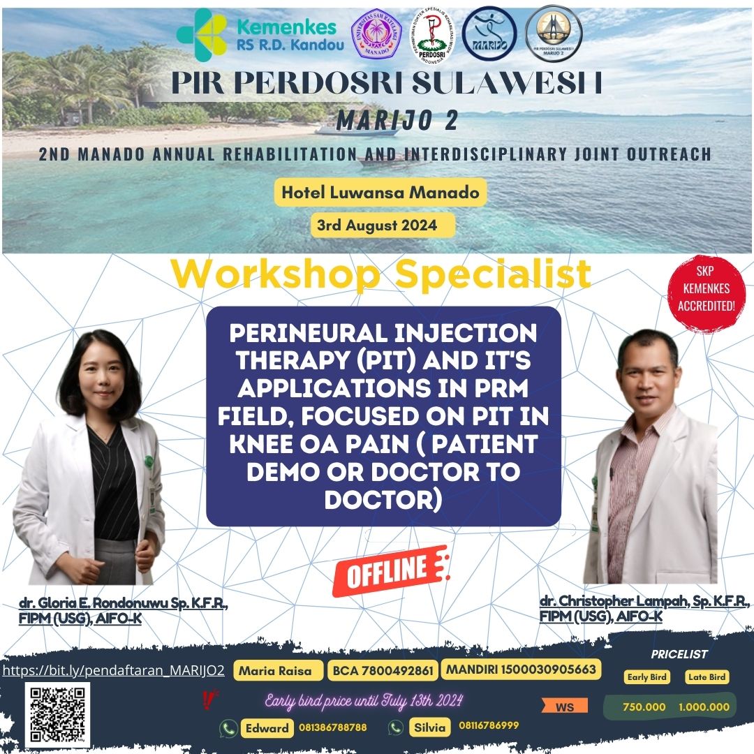 2nd MARIJO Neuromuscular Perineural Injection Therapy (PIT) and Its ...