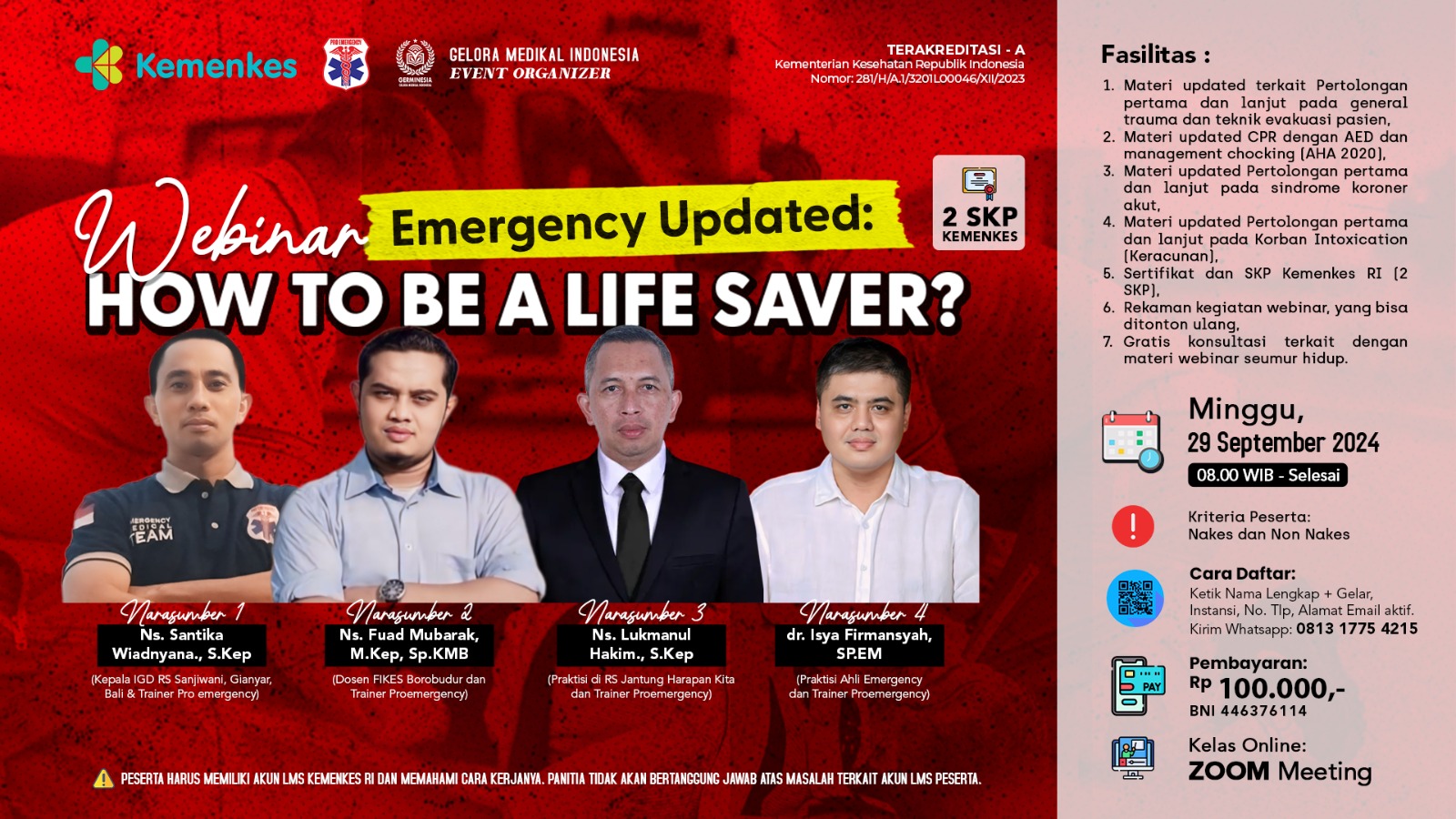 WEBINAR HOW TO BE A LIFE SAVER - LMS Kemkes