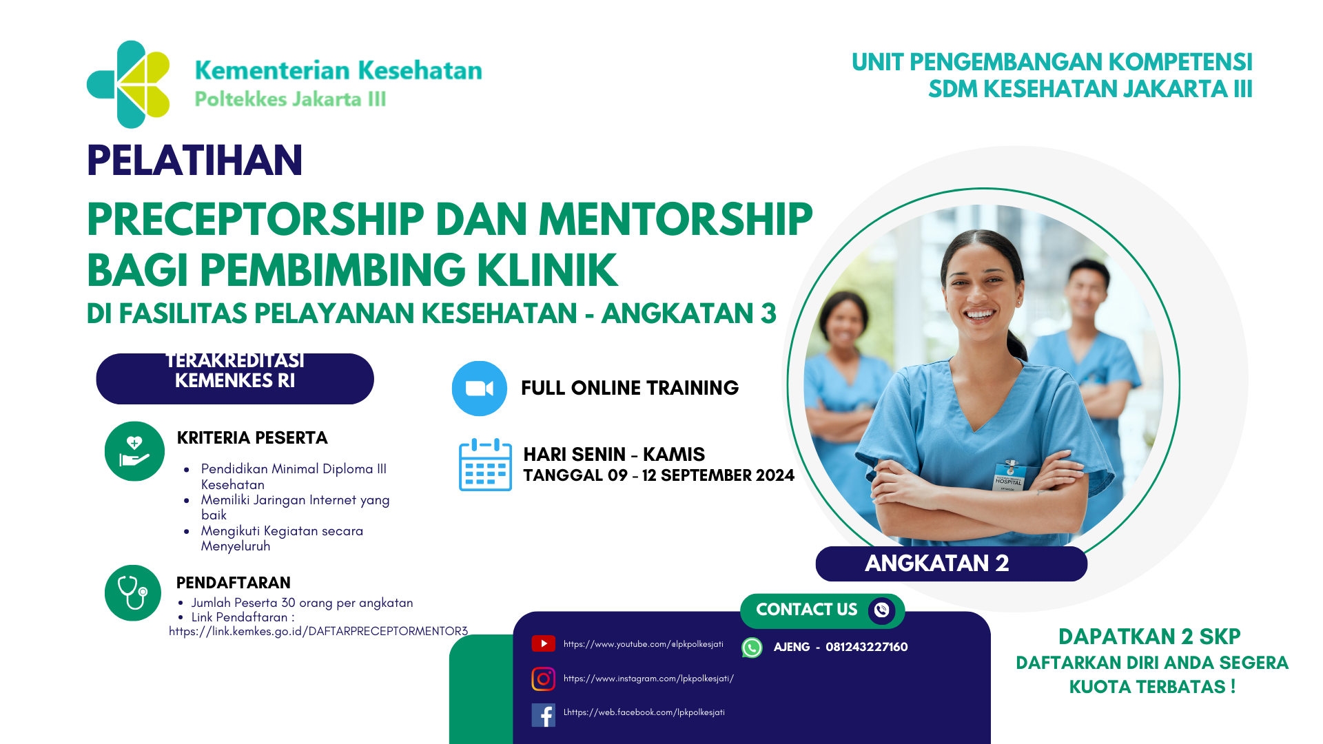 Pelatihan Preceptorship dan Mentorship bagi Pembimbing Klinik di ...