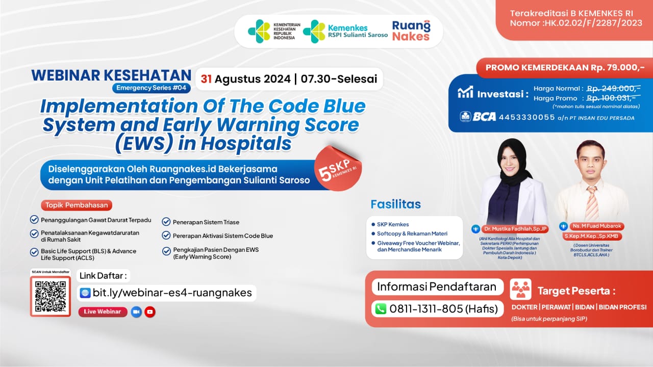Implementation of the Code Blue System and Early Warning Score (EWS) in ...