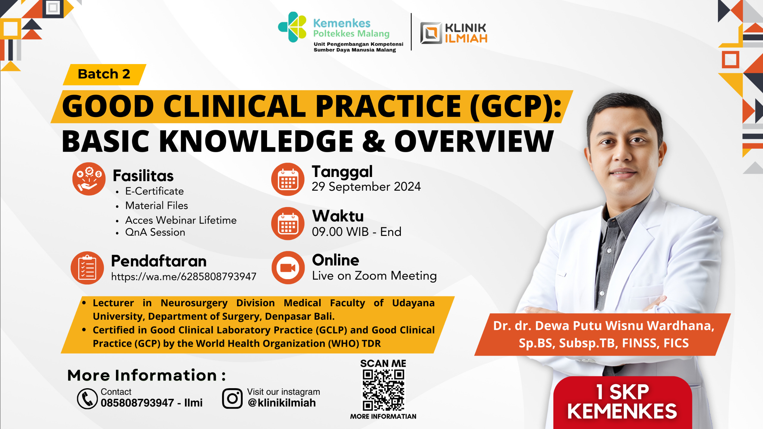 Good Clinical Practice (GCP) Basic knowledge and Overview - LMS Kemkes