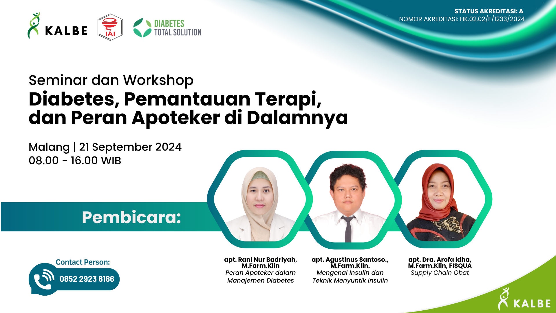 Pembekalan dan Workshop Penatalaksanaan Diabetes Melitus Tipe 2 (DMT2 ...