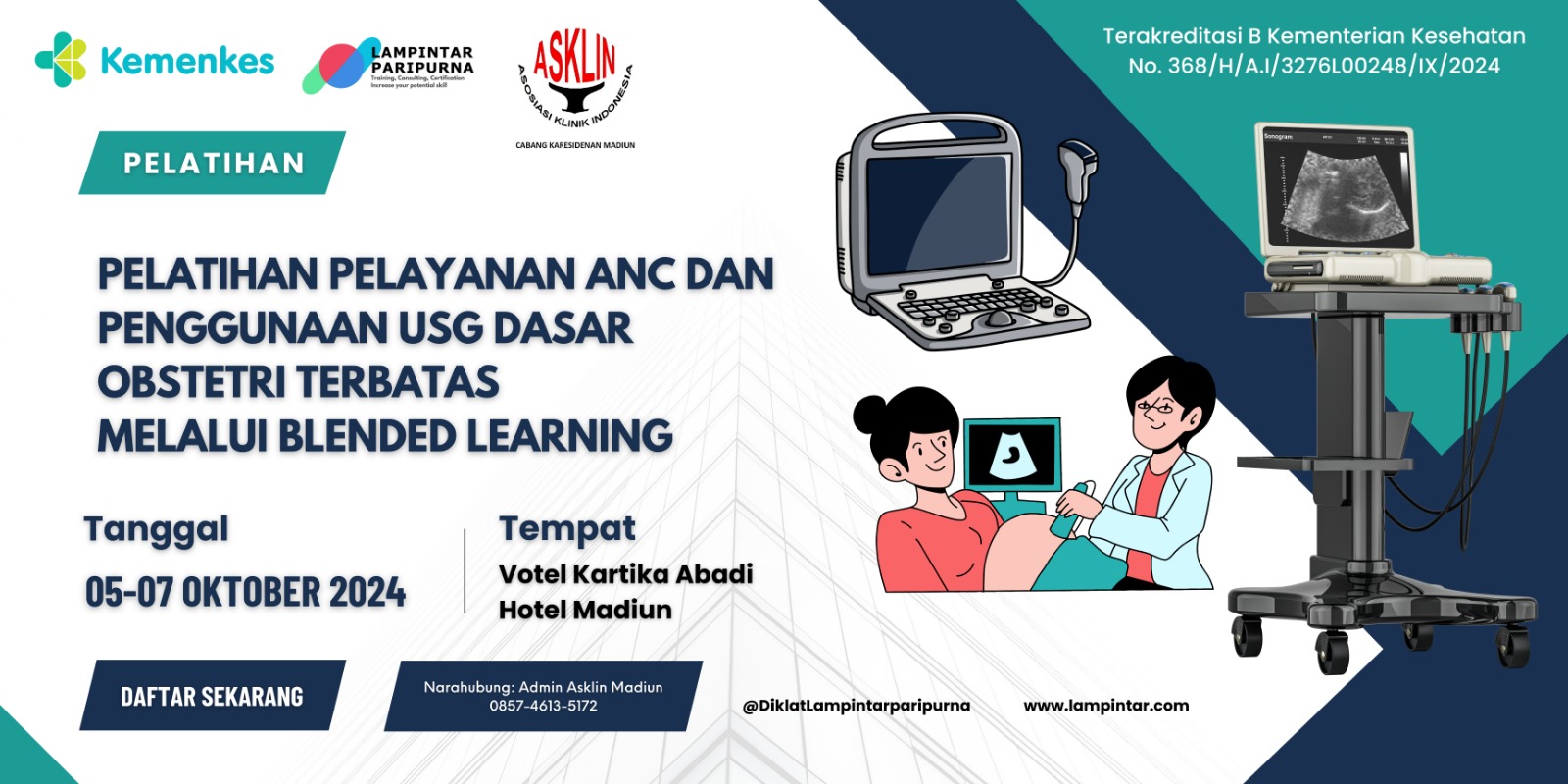 Pelatihan Pelayanan ANC dan Penggunaan USG Dasar Obstetri Terbatas ...