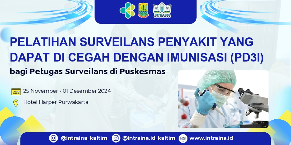 Pelatihan Surveilans Penyakit yang Dapat Dicegah dengan Imunisasi (PD3I ...