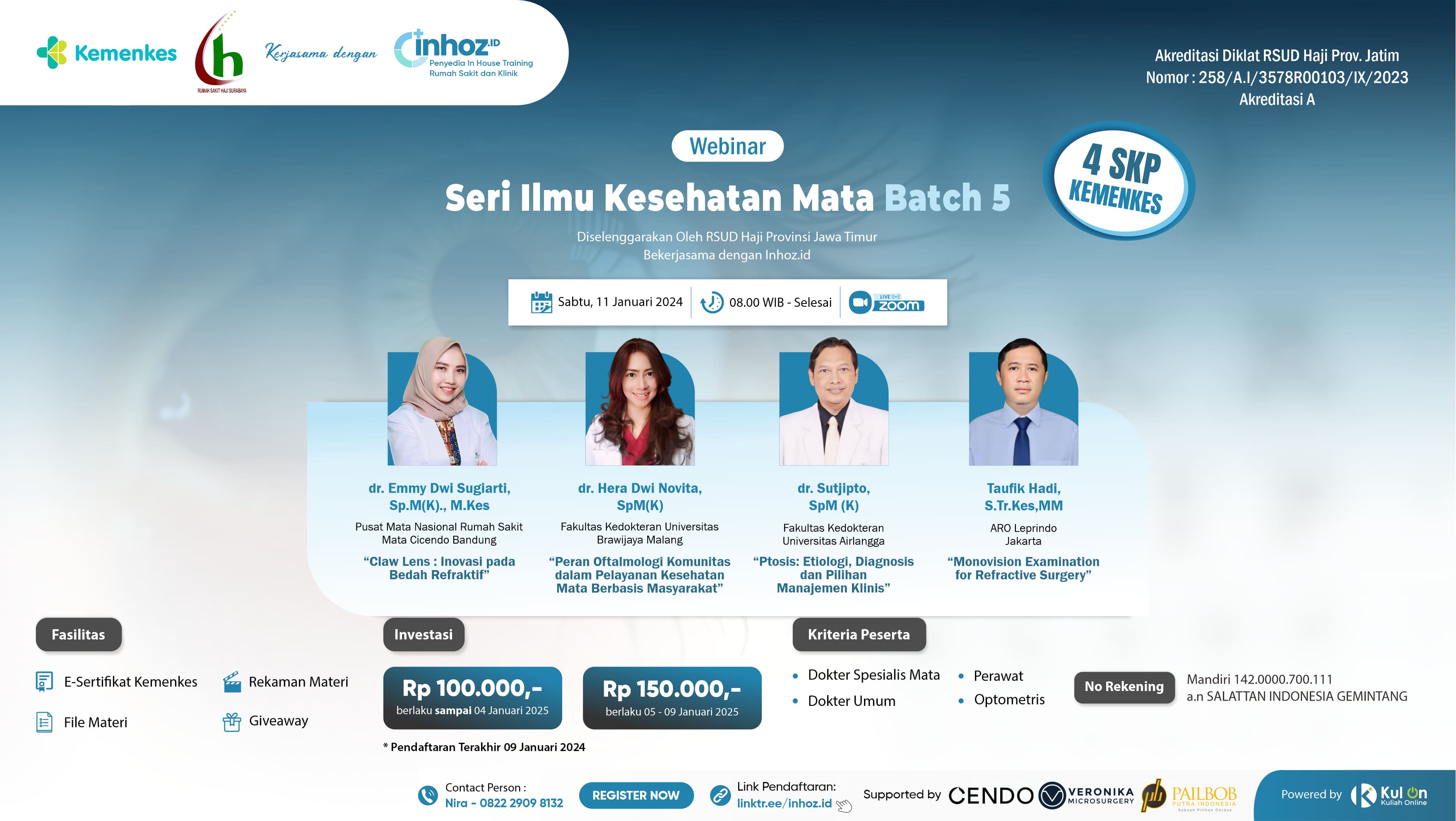 Webinar Seri Ilmu Kesehatan Mata Batch 5 - LMS Kemkes