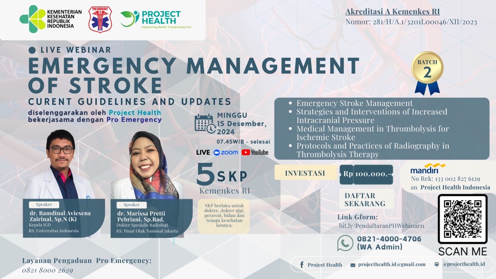 Webinar Emergency Management Of Stroke Current Guidelines and Updates ...