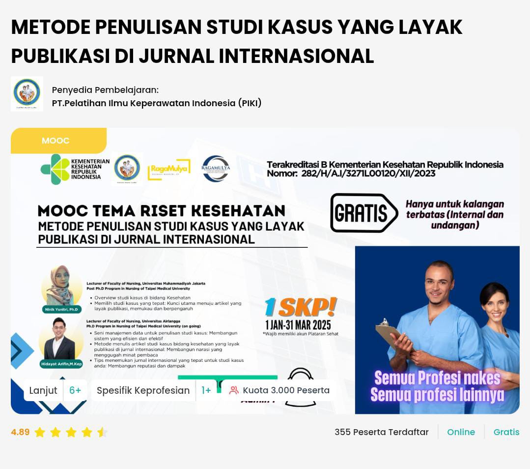 METODE PENULISAN STUDI KASUS YANG LAYAK PUBLIKASI DI JURNAL ...