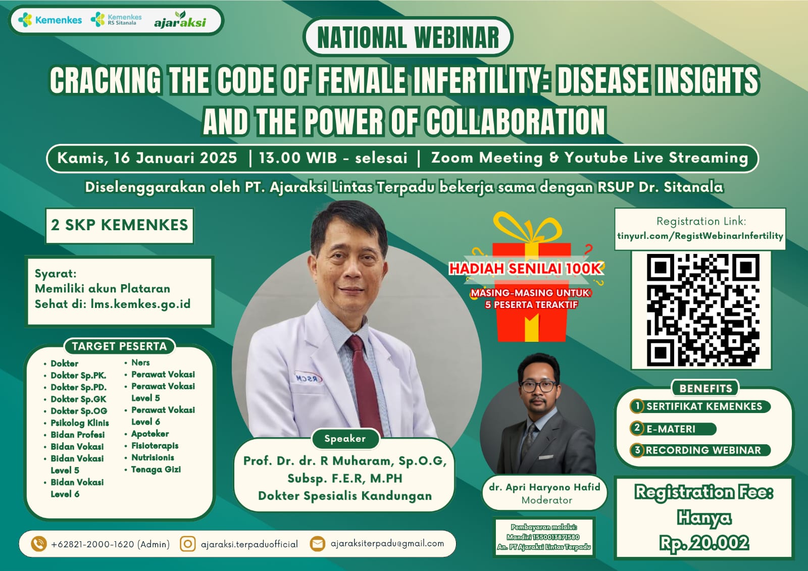 Webinar Cracking the Code of Female Infertility Disease Insights and the Power of Collaboration ...