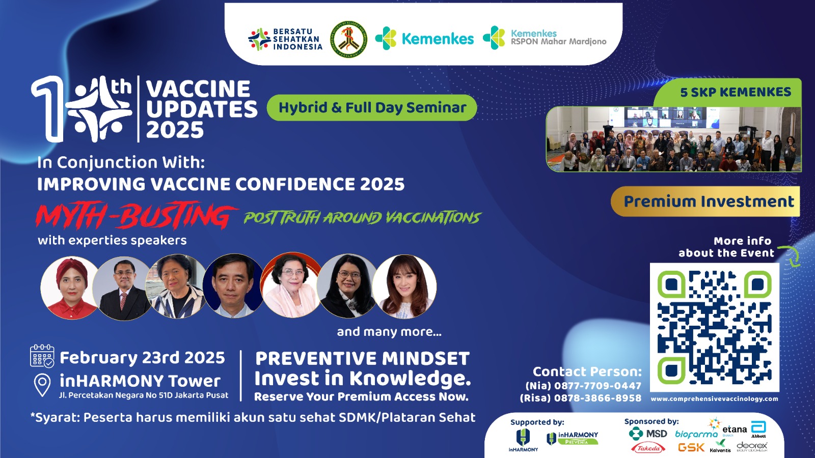 Seminar The 10th OMNI Vaccine Updates 2025 Myth Busting Post Truth ...