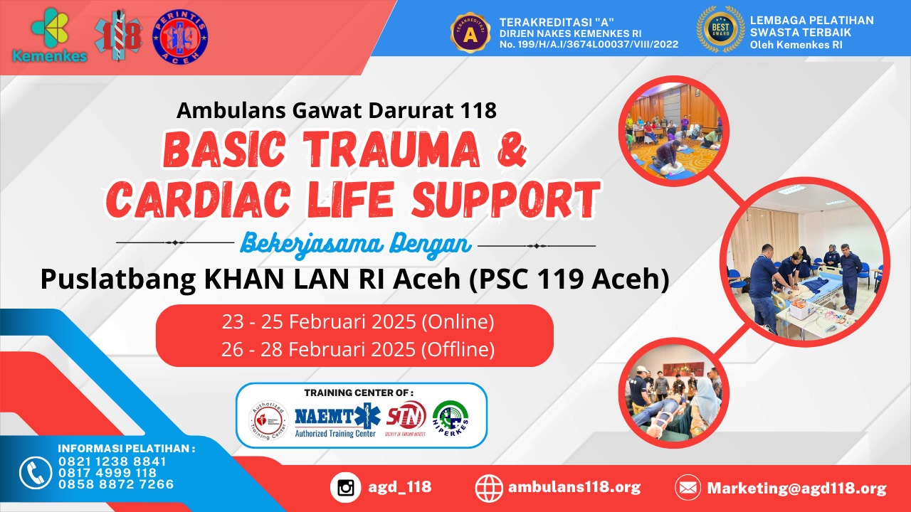 Pelatihan Basic Trauma Cardiac Life Support (BTCLS) Angkatan 15 - LMS ...
