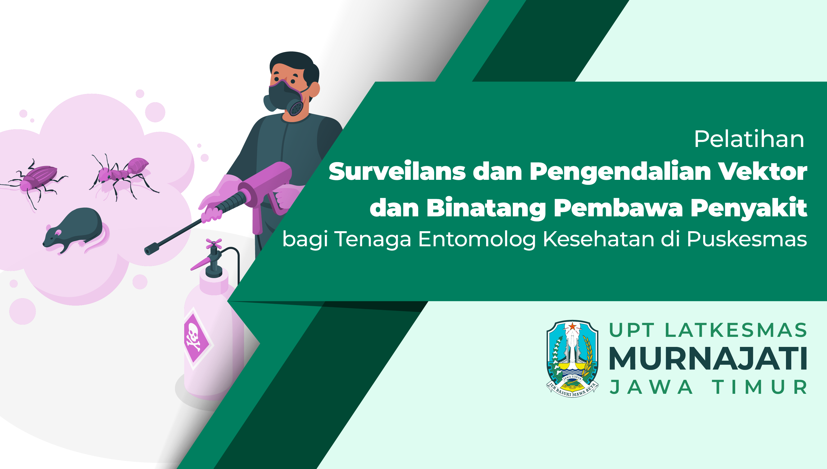 Pelatihan Surveilans dan Pengendalian Vektor dan Binatang Pembawa Penyakit bagi Tenaga Entomolog ...
