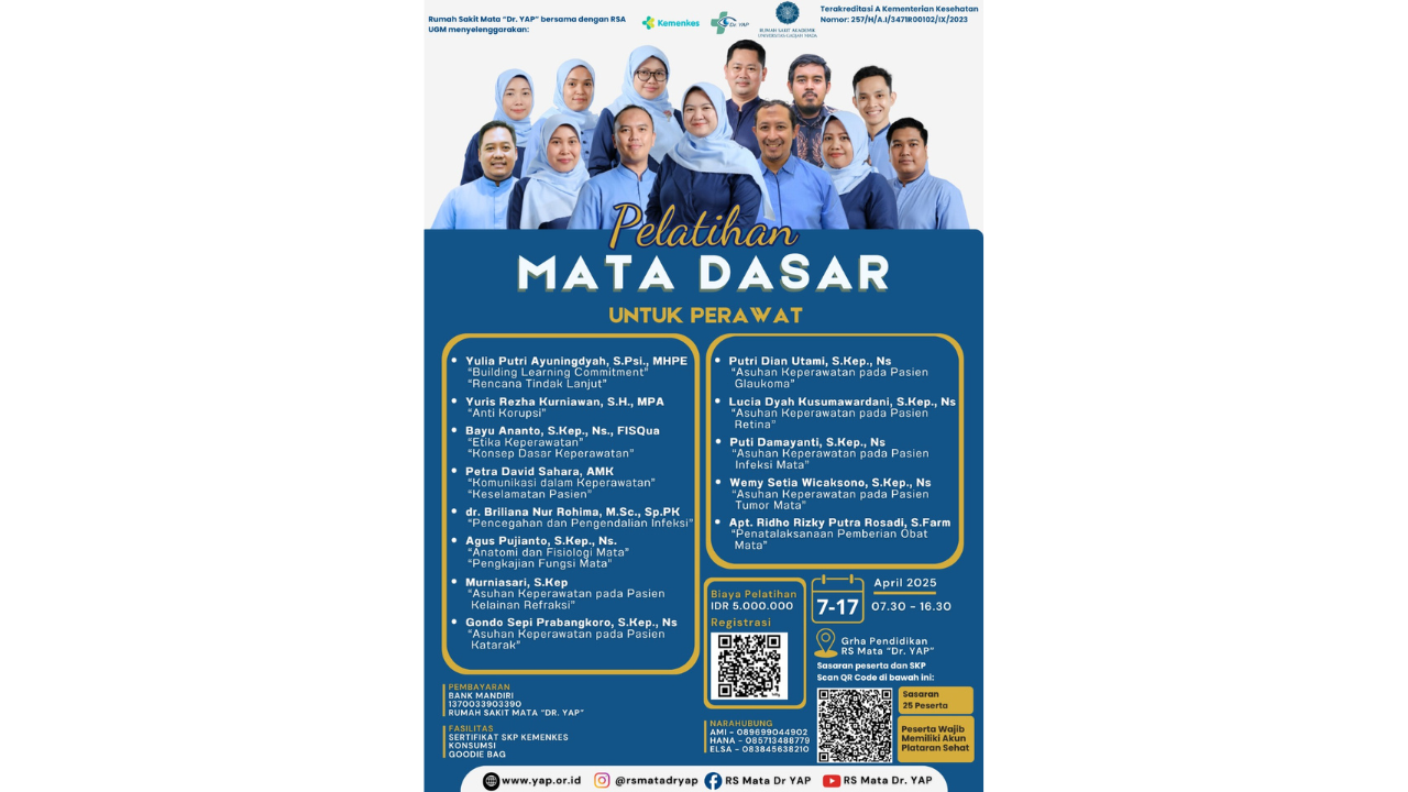 Pelatihan Mata Dasar bagi Perawat Angkatan 1 - LMS Kemkes