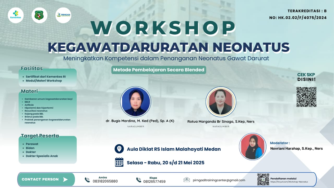 WORKSHOP PENANGANAN KEGAWATDARURATAN NEONATUS Angkatan 1 - LMS Kemkes