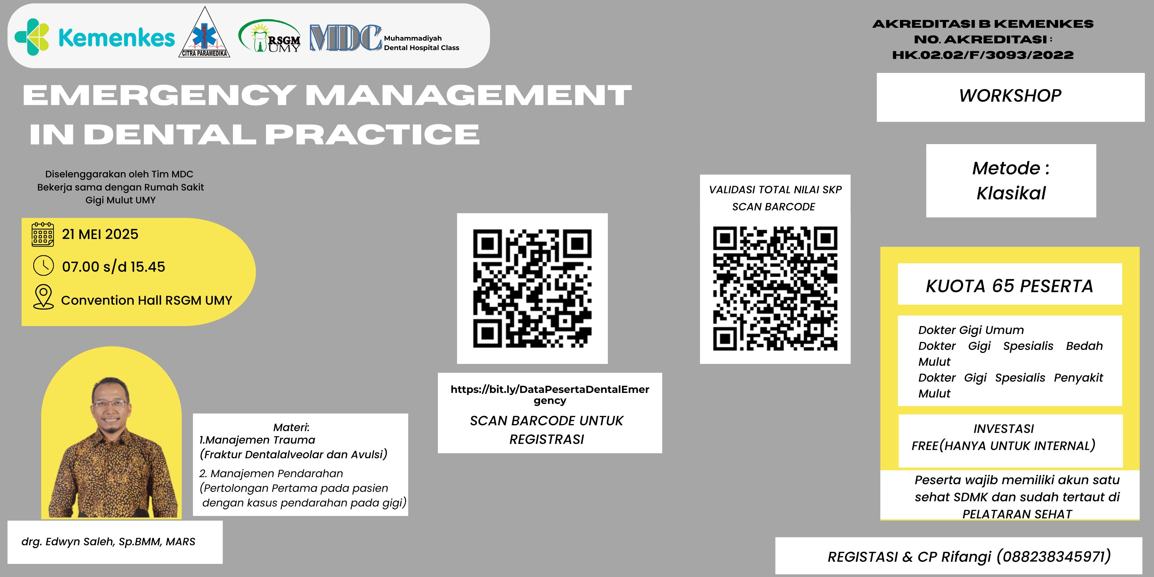 MDC (Muhammadiyah Dental Hospital Class) Angkatan 1 - LMS Kemkes