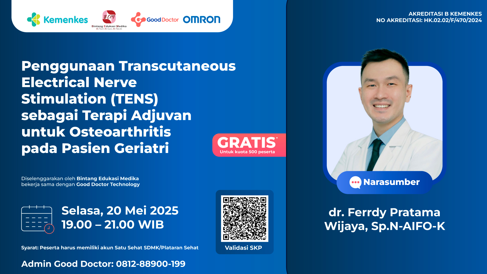 Webinar “Penggunaan Transcutaneous Electrical Nerve Stimulation (TENS ...