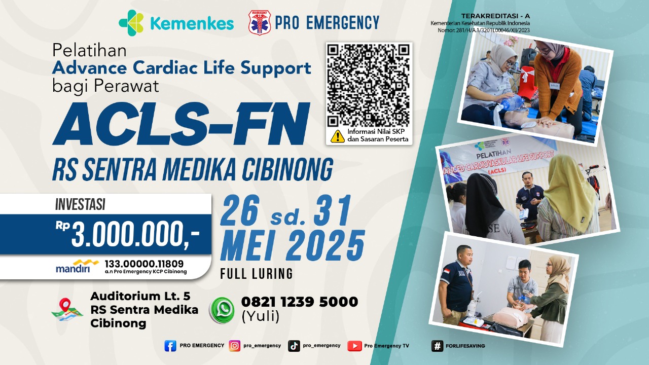 Pelatihan Advance Cardiac Life Support (ACLS) bagi Perawat Angkatan 1 ...