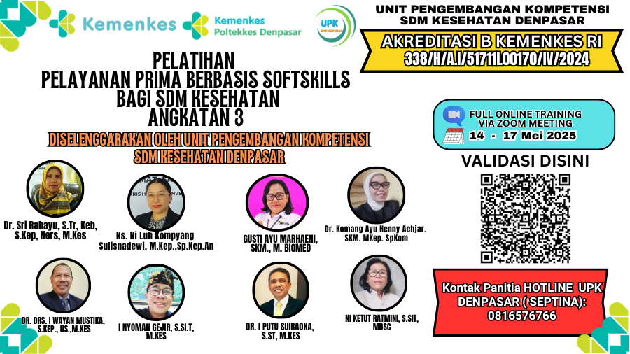 Pelatihan Pelayanan Prima Berbasis Softskills Bagi SDM Kesehatan ...