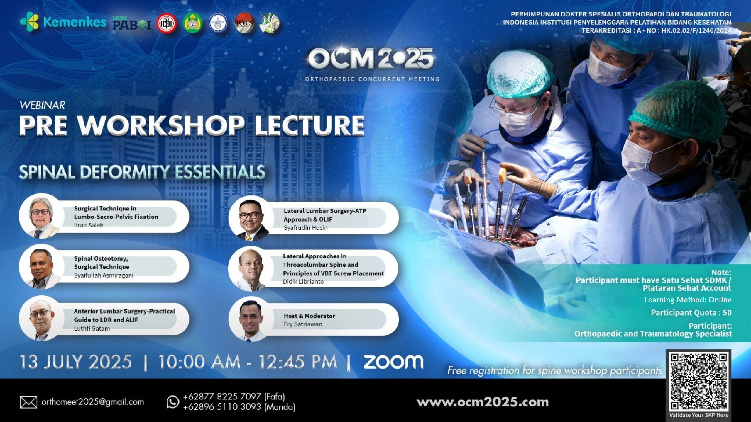 Webinar Lecture for Spinal Deformity Essentials Angkatan 1 - LMS Kemkes