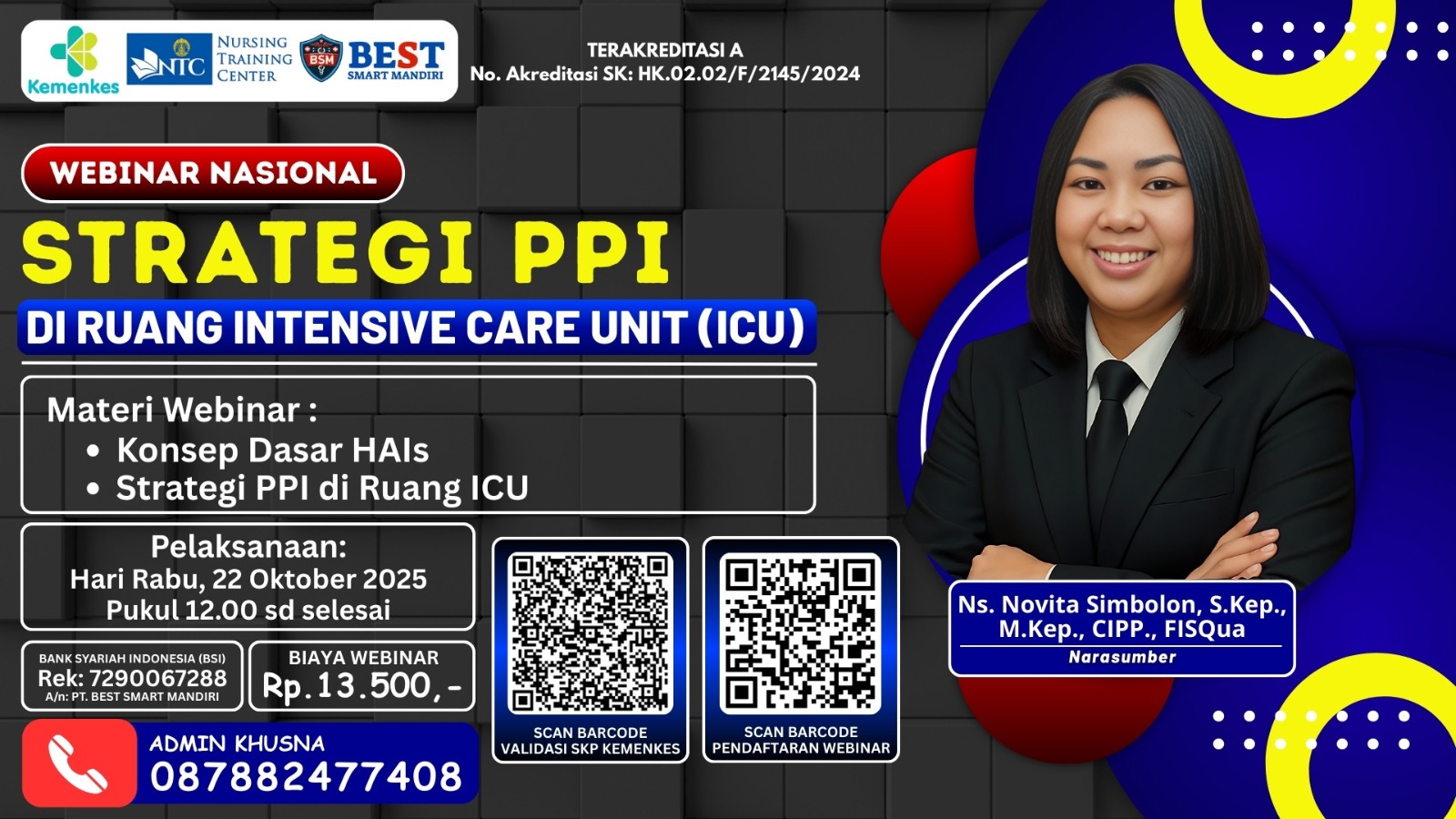 STRATEGI PPI DI RUANG INTENSIVE CARE UNIT (ICU) Angkatan 1 - LMS Kemkes