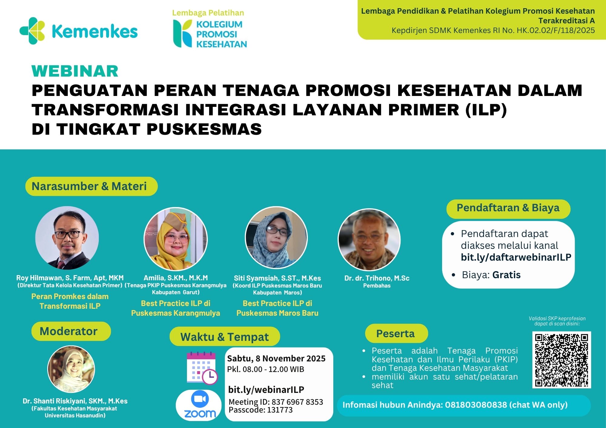PENGUATAN PERAN TENAGA PROMOSI KESEHATAN DALAM TRANSFORMASI INTEGRASI ...