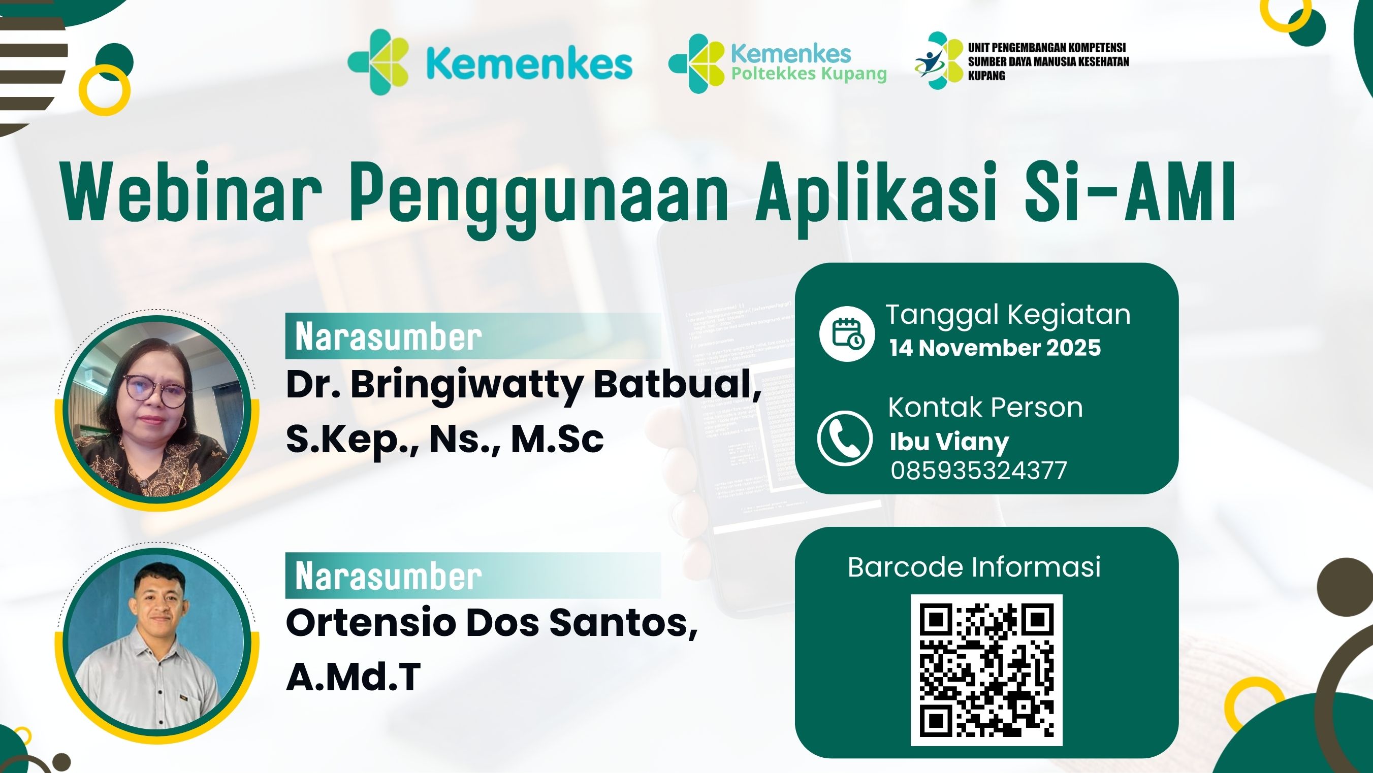 Webinar Penggunaan AplikasiSi-AMI - LMS Kemkes