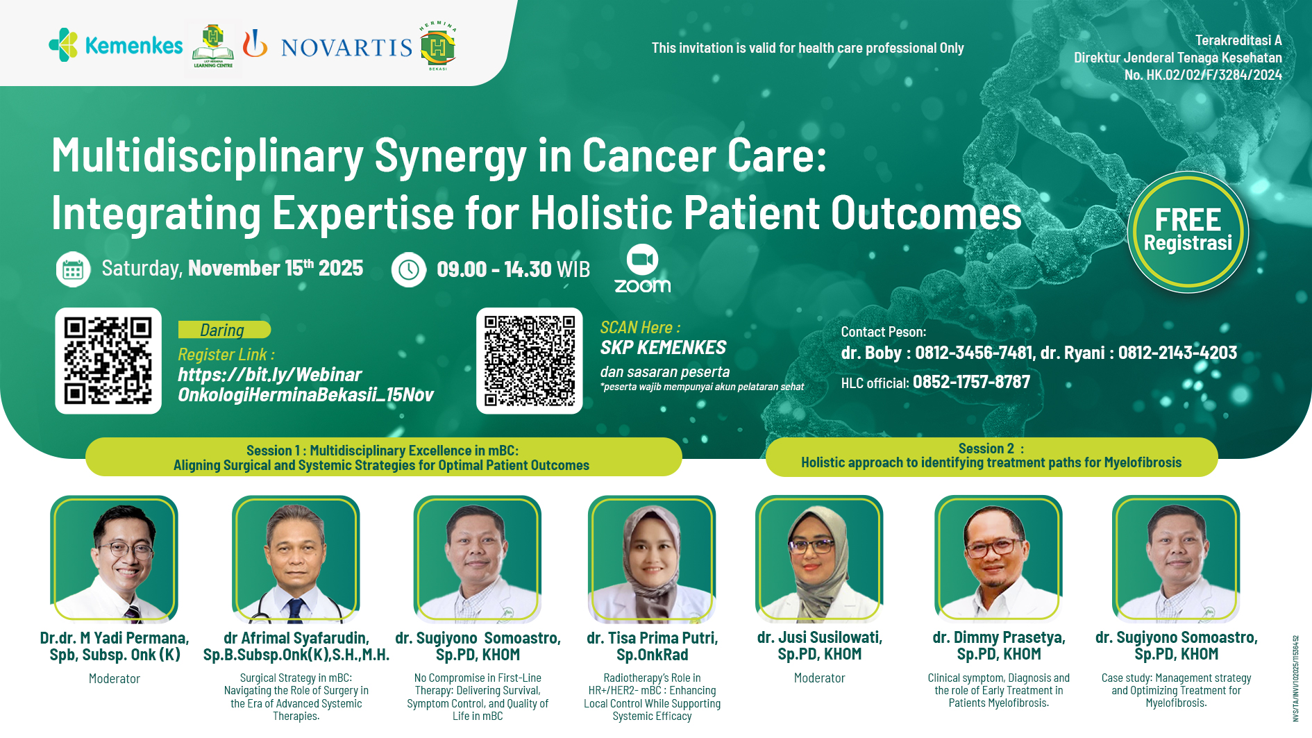 Webinar Multidisciplinary Synergy in Cancer Care Integrating Expertise for Holistic Patient ...