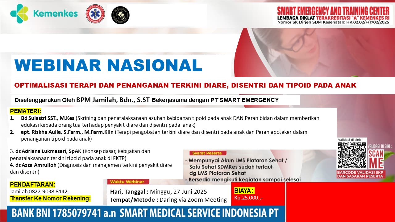 OPTIMALISASI TERAPI DAN PENANGANAN TERKINI DIARE, DISENTRI DAN TIPOID ...
